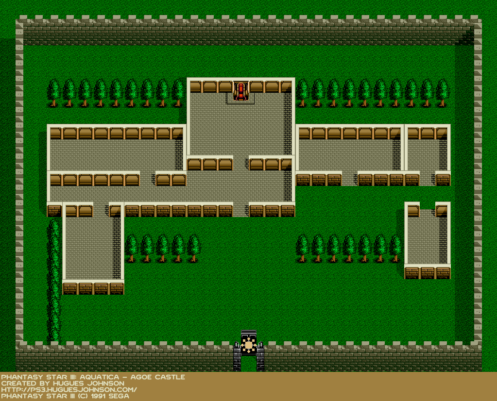 The Complete Guide to Phantasy Star III - Maps